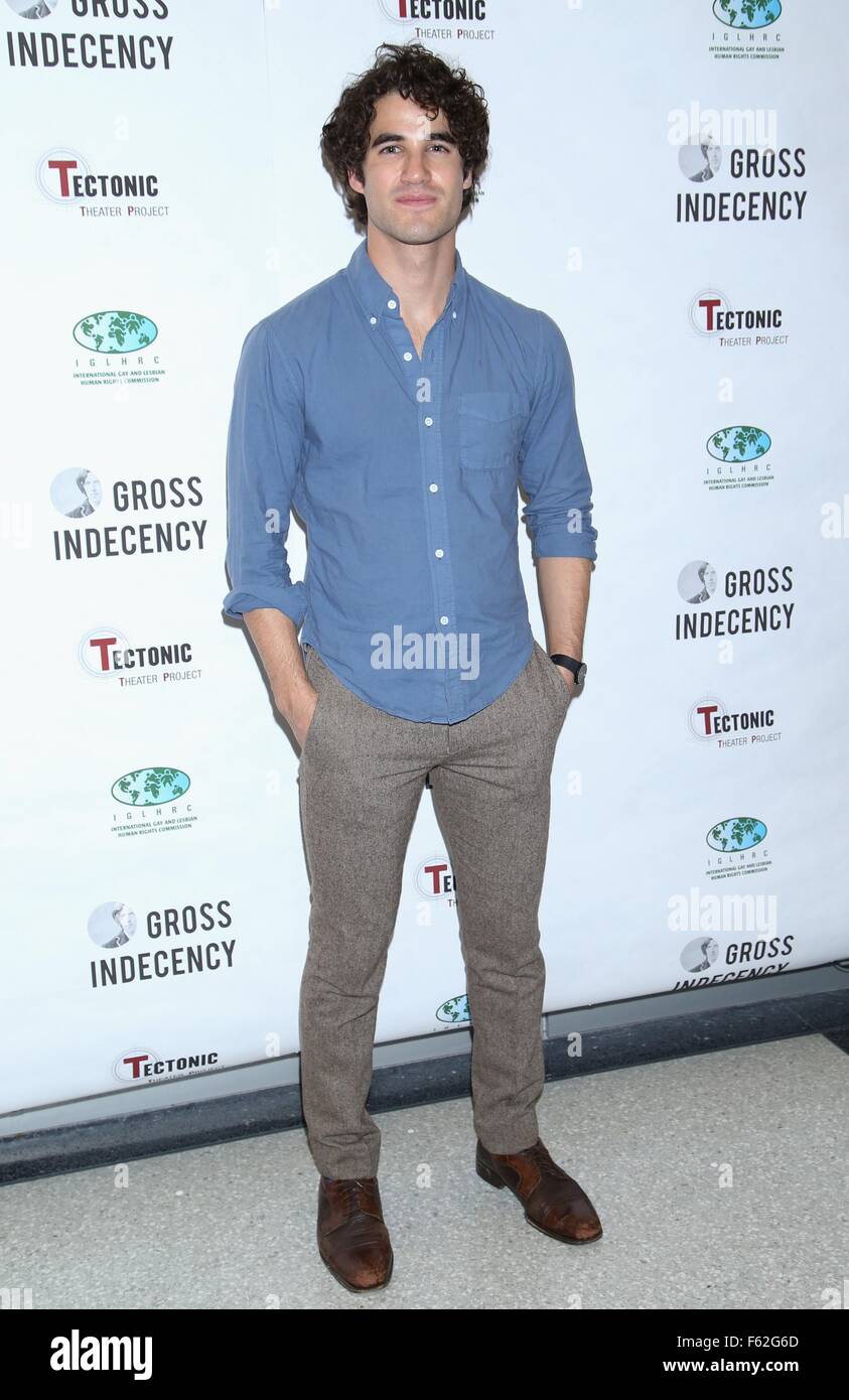 After party for the Tectonic Theater Project's one night only star ...