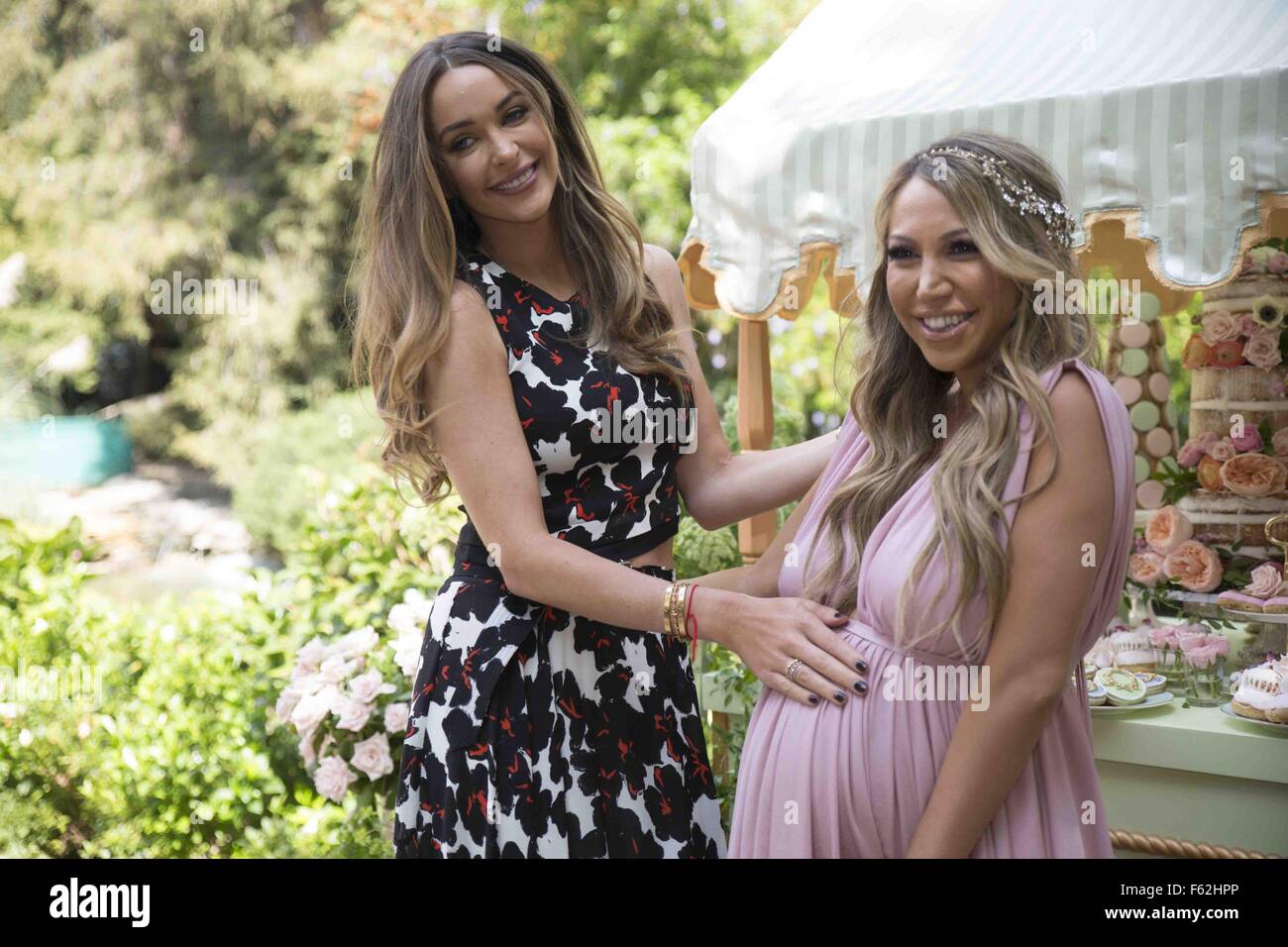 Television personality Diana Madison's baby shower at Hotel Bel-Air ...