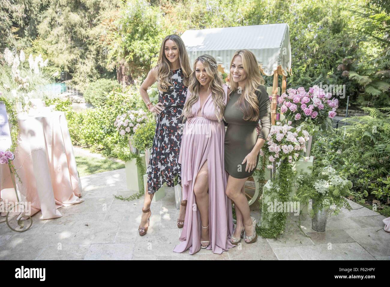 Television personality Diana Madison's baby shower at Hotel Bel-Air ...