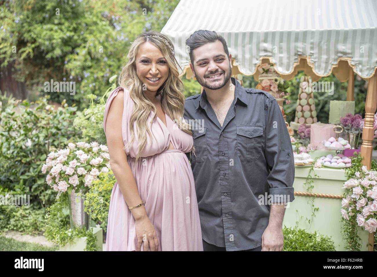 Television personality Diana Madison's baby shower at Hotel Bel-Air ...