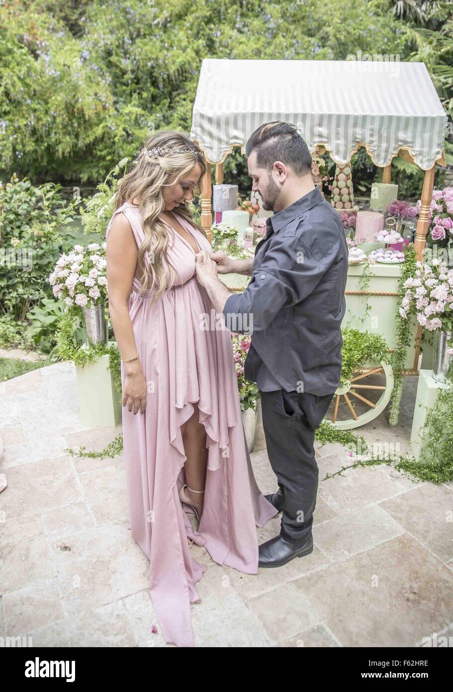 Television personality Diana Madison's baby shower at Hotel Bel-Air ...