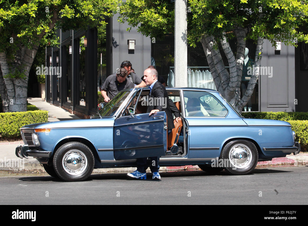 Jerry Seinfeld spotted filming his web series 'Comedians in Cars ...