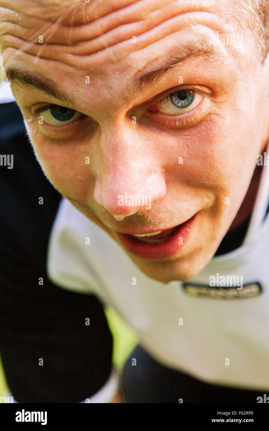 Sport Man Sweating High Resolution Stock Photography and Images - Alamy