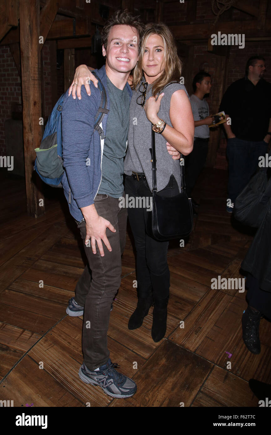 Backstage visit at the Broadway musical Hamilton at the Richard Rodgers ...