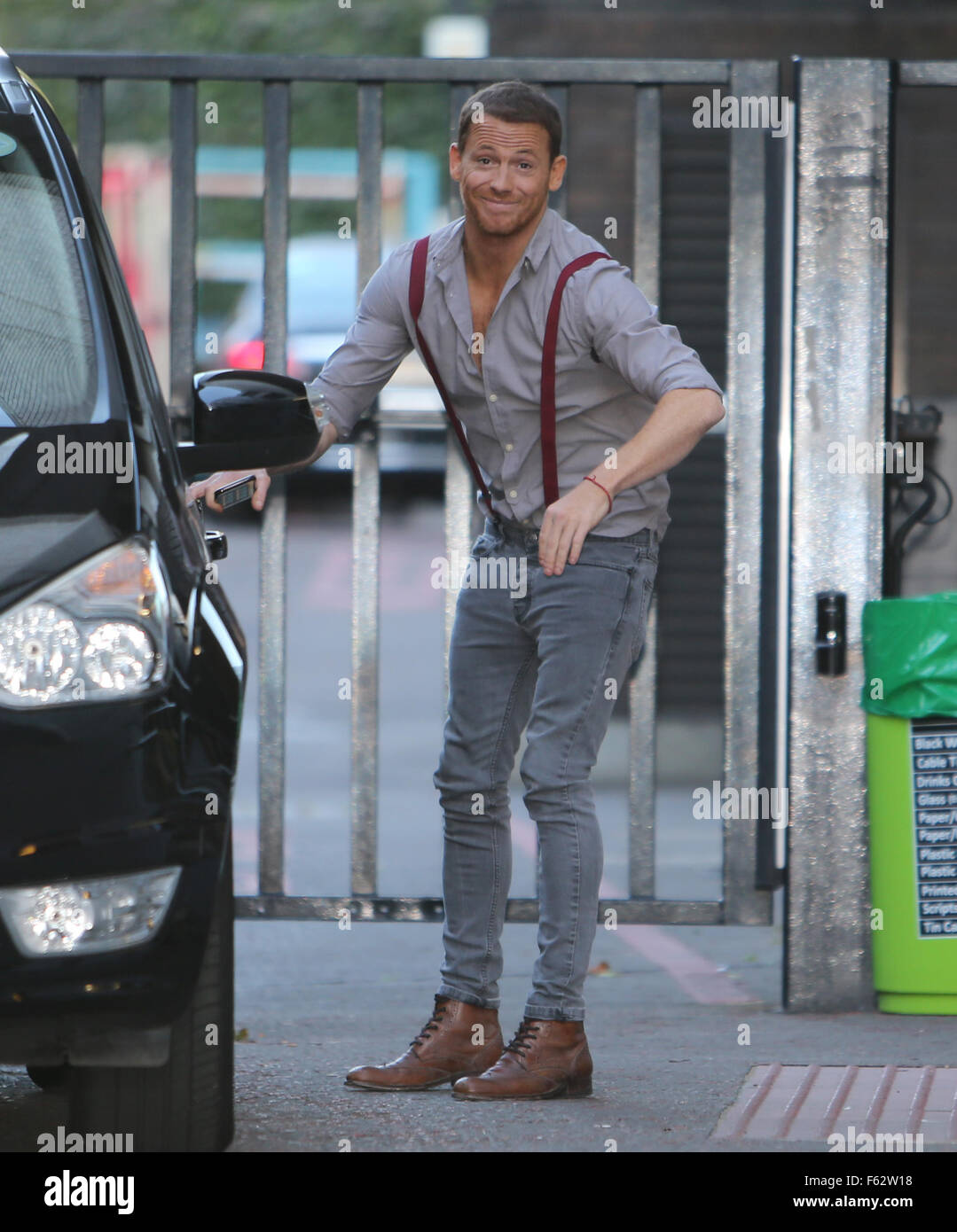 Joe Swash outside ITV Studios Featuring: Joe Swash Where: London ...