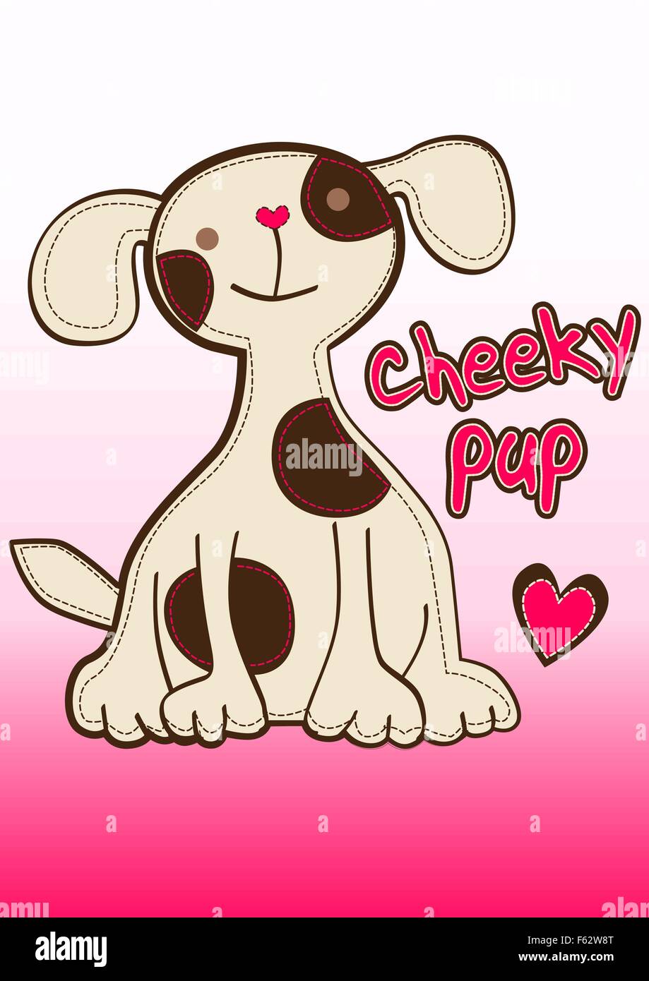 Cheeky dog Stock Vector Images - Alamy