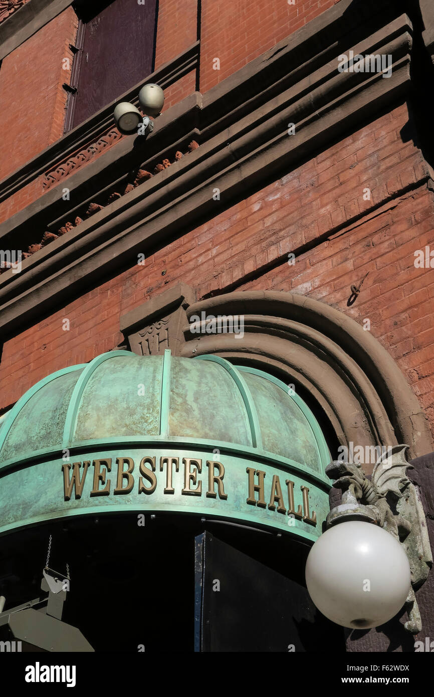 Webster hall hi-res stock photography and images - Alamy