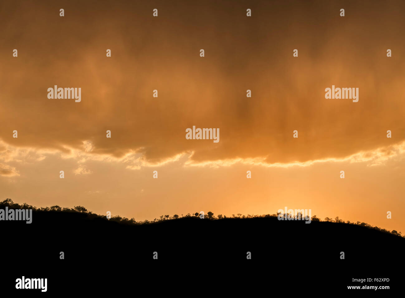 African sunset clouds Stock Photo - Alamy