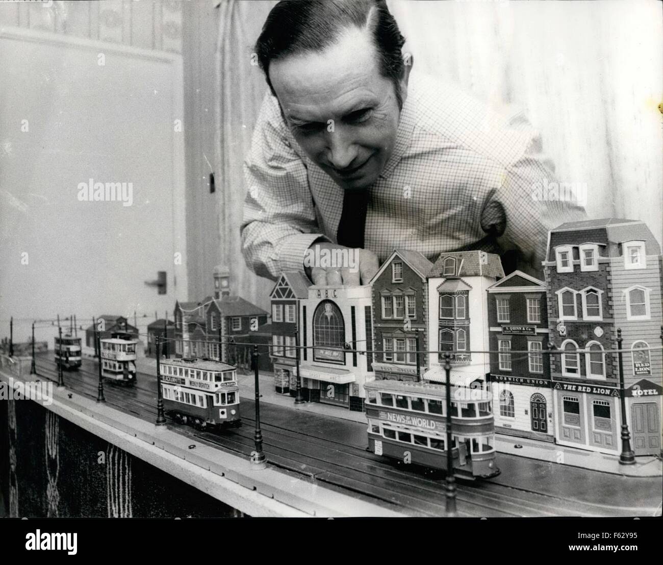 1968 - A Man With His Own Fleet of Buses. The tramcar is alive and well ...