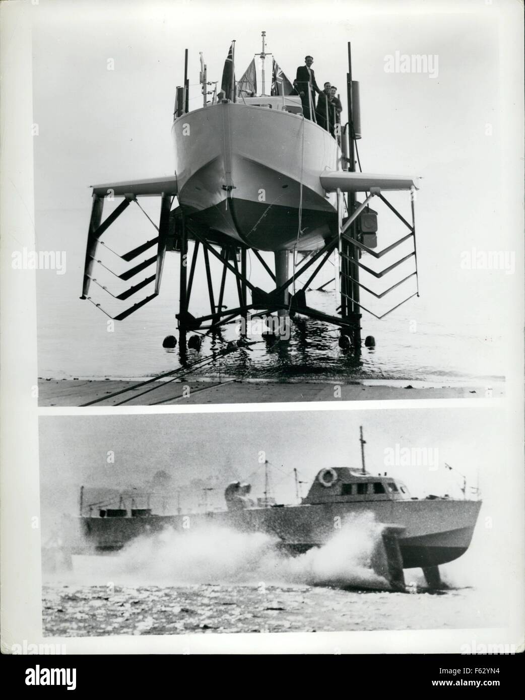 1968 - International Hydrofoil: A 59 feet, 17 1/2 long tons, hydrofoil ...