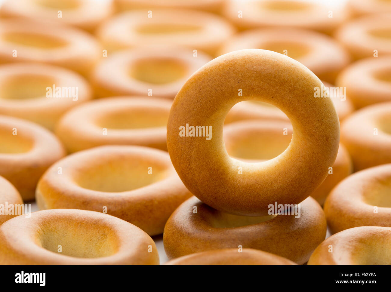 Closeup of many tasty bagels Stock Photo - Alamy