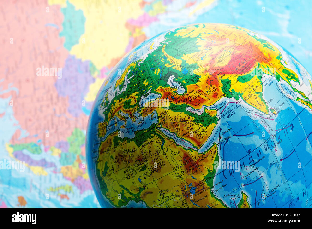 Closeup map hi-res stock photography and images - Alamy