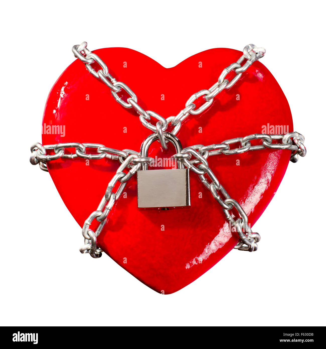 Chained padlock Cut Out Stock Images & Pictures - Alamy