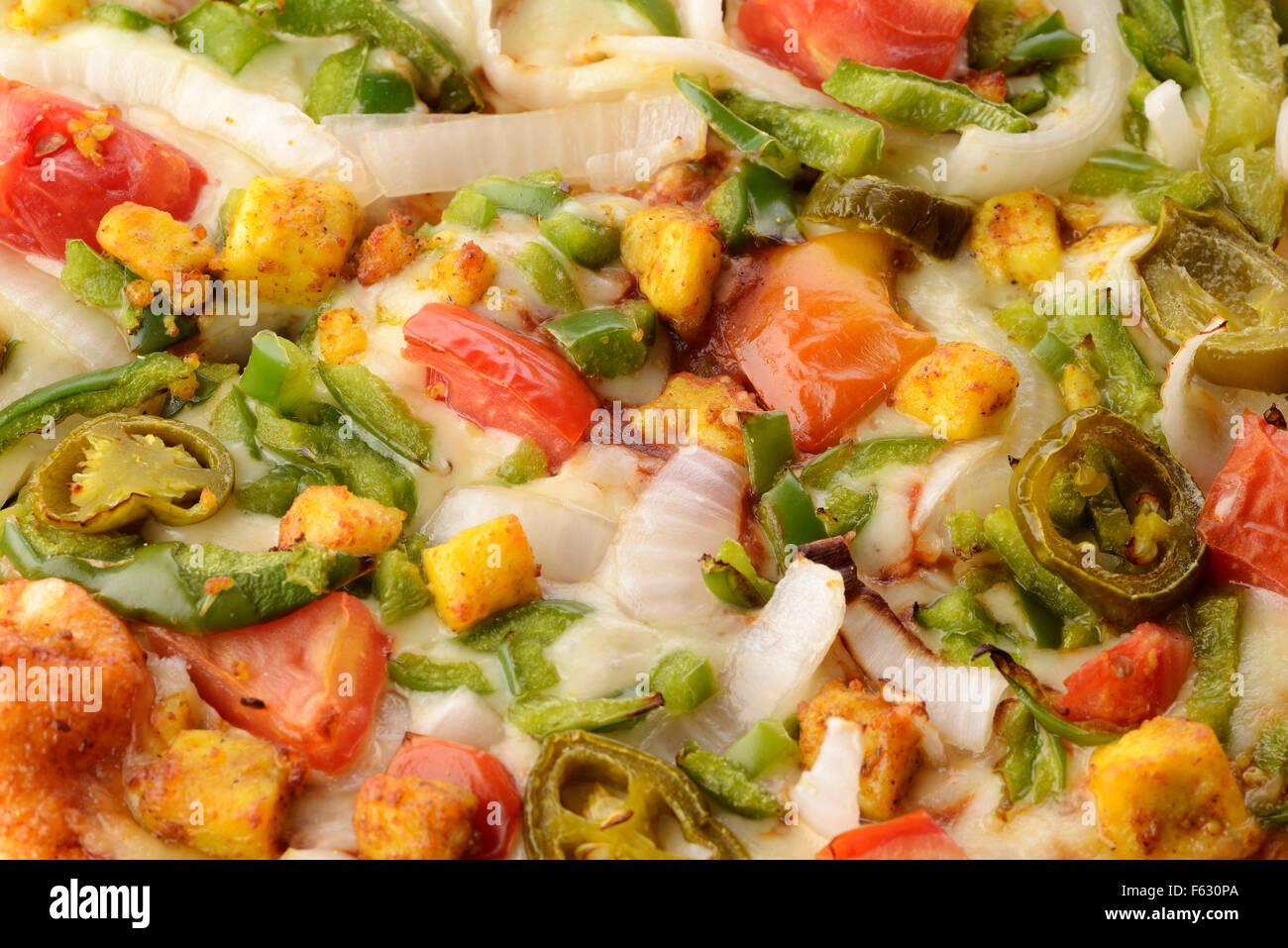 Close Up of Pizza Stock Photo - Alamy