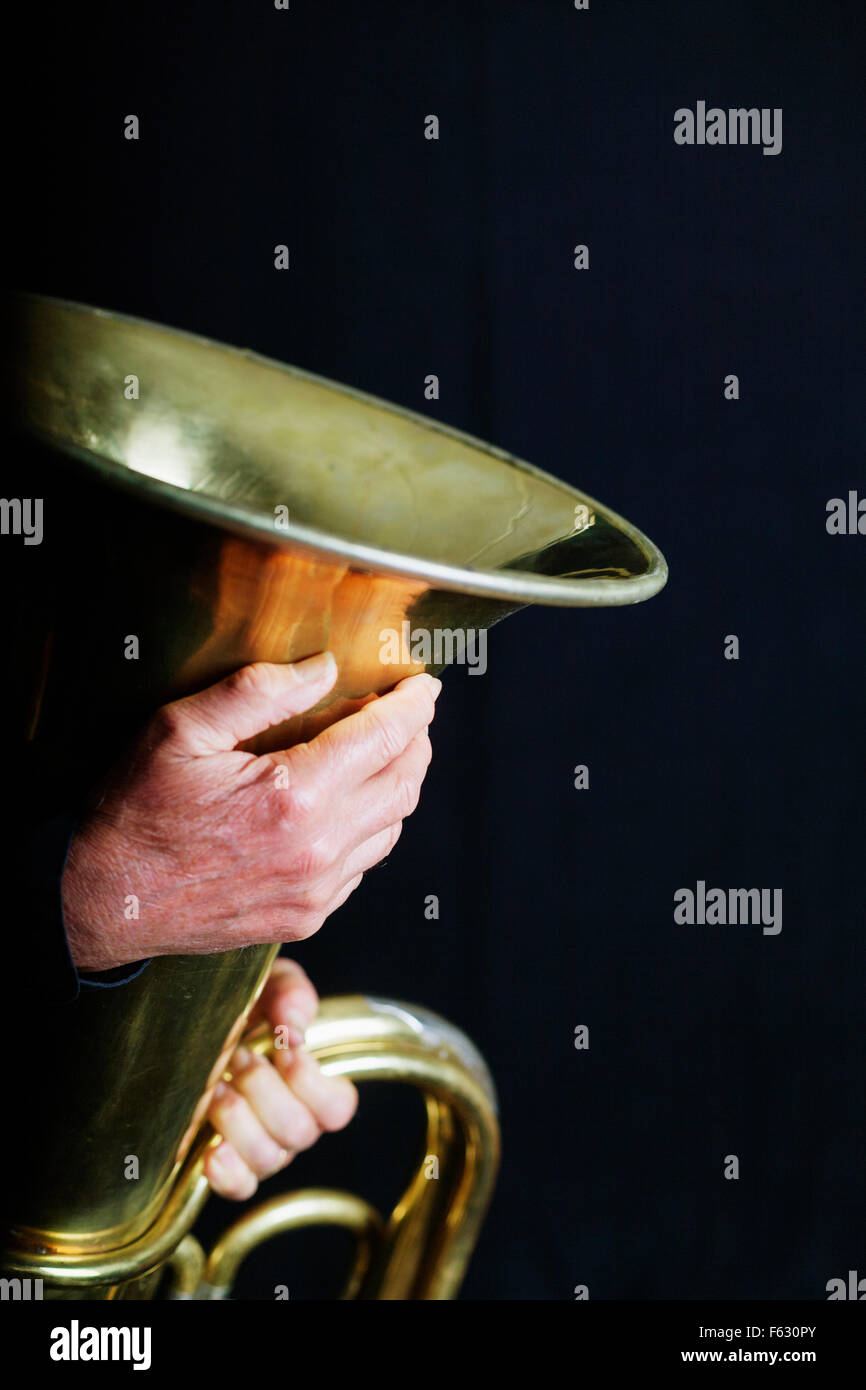 Man Holding Tuba High Resolution Stock Photography and Images - Alamy