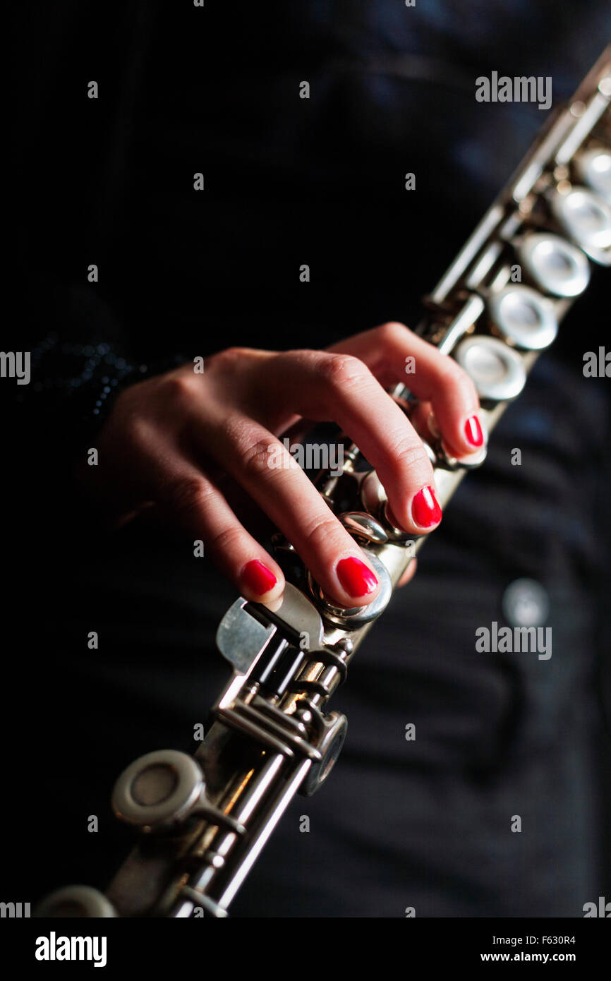 Woman Playing Clarinet High Resolution Stock Photography and Images - Alamy