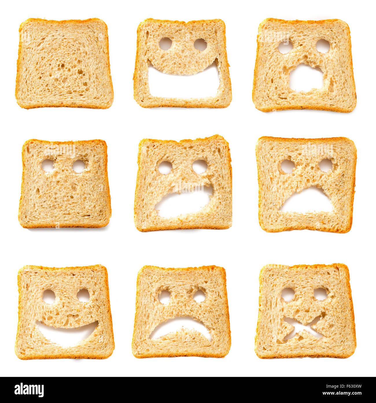 Sad Face Bread High Resolution Stock Photography and Images - Alamy