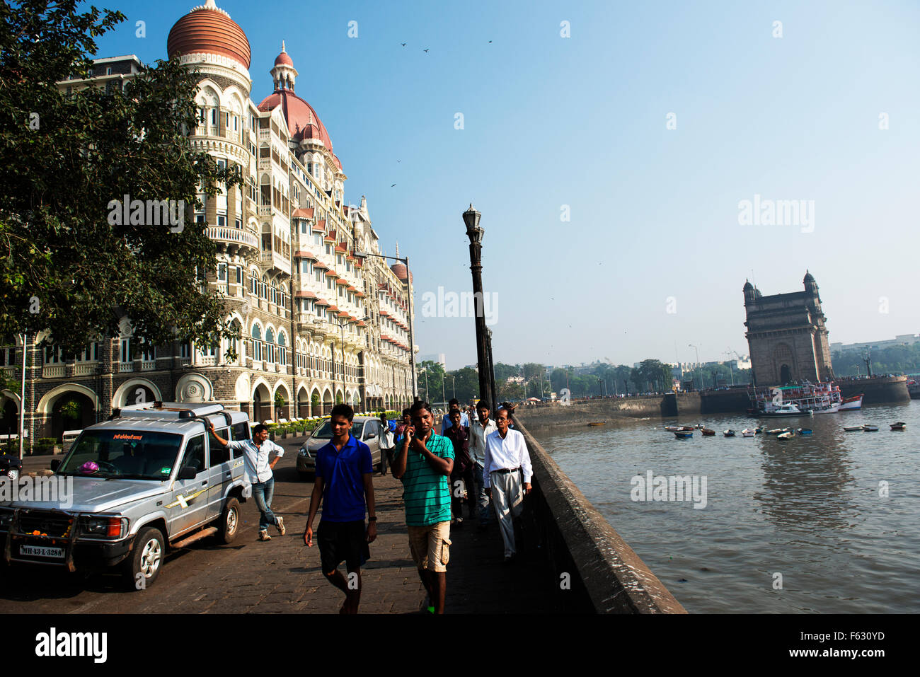 Taj Mahal Palace Hotel in Colaba, Mumbai Stock Photo - Alamy