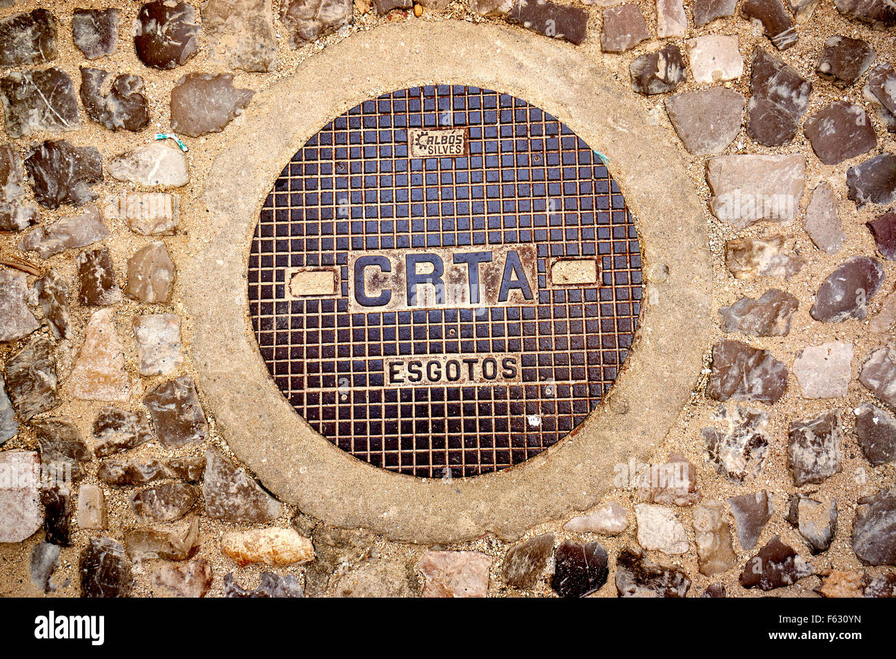 CRTA Wastewater cover Stock Photo - Alamy