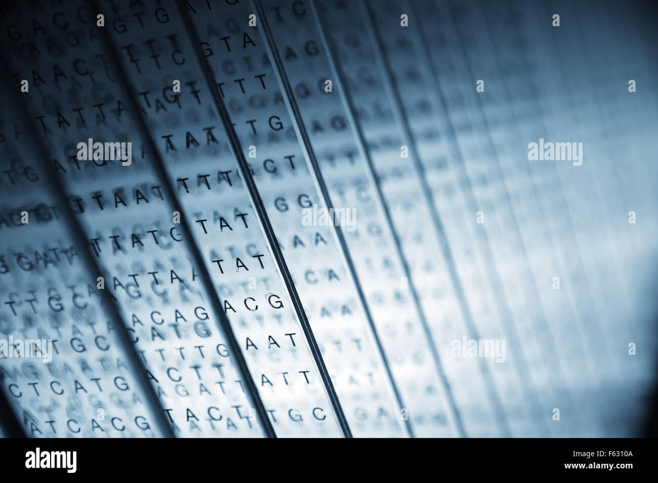 Abstract letters on glass panels Stock Photo - Alamy