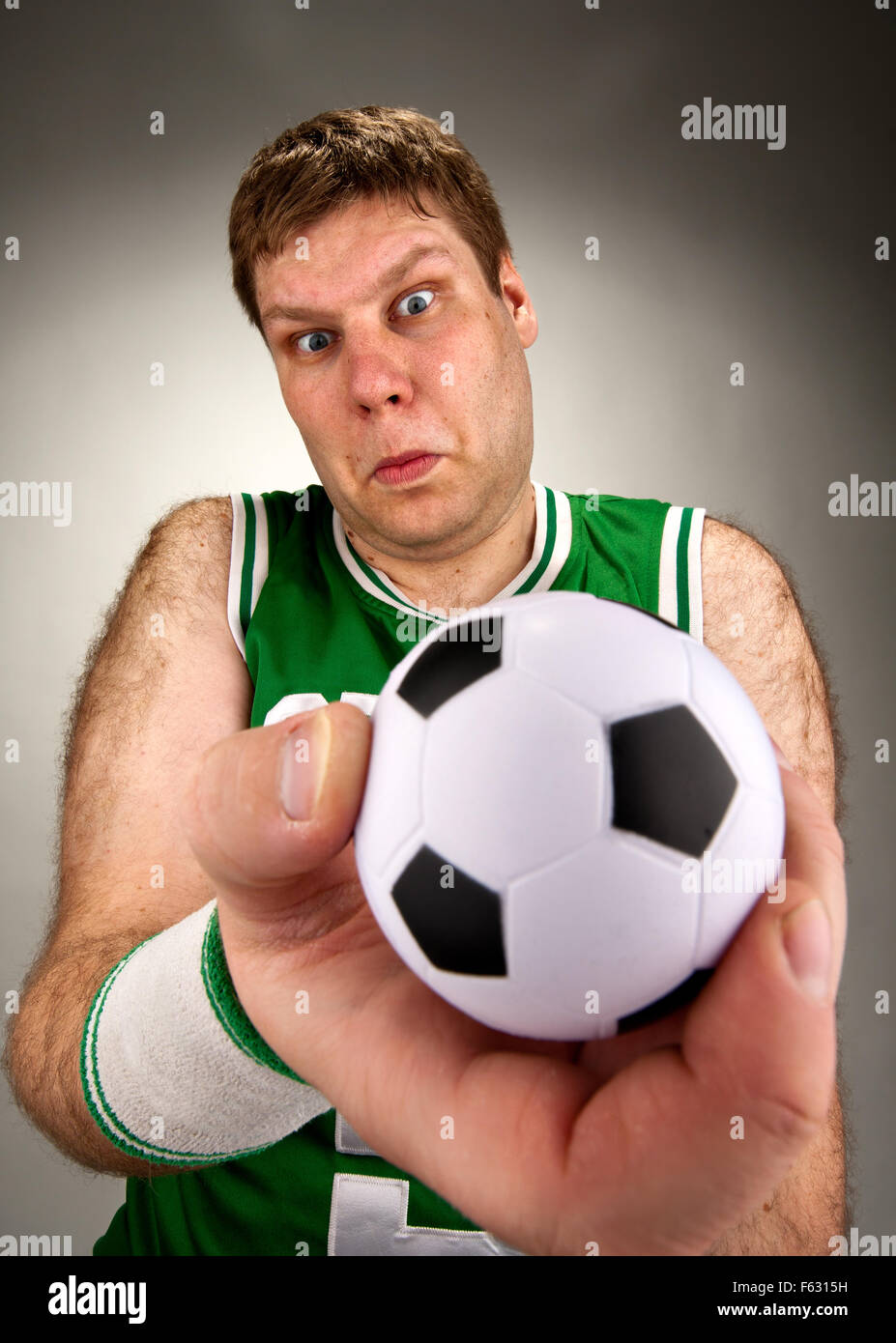 Football funny face hi-res stock photography and images - Alamy