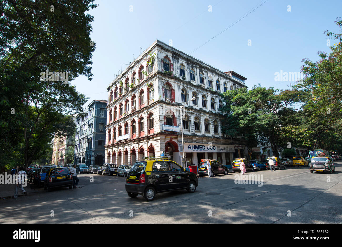 India maharashtra mumbai colaba taxis hi-res stock photography and ...