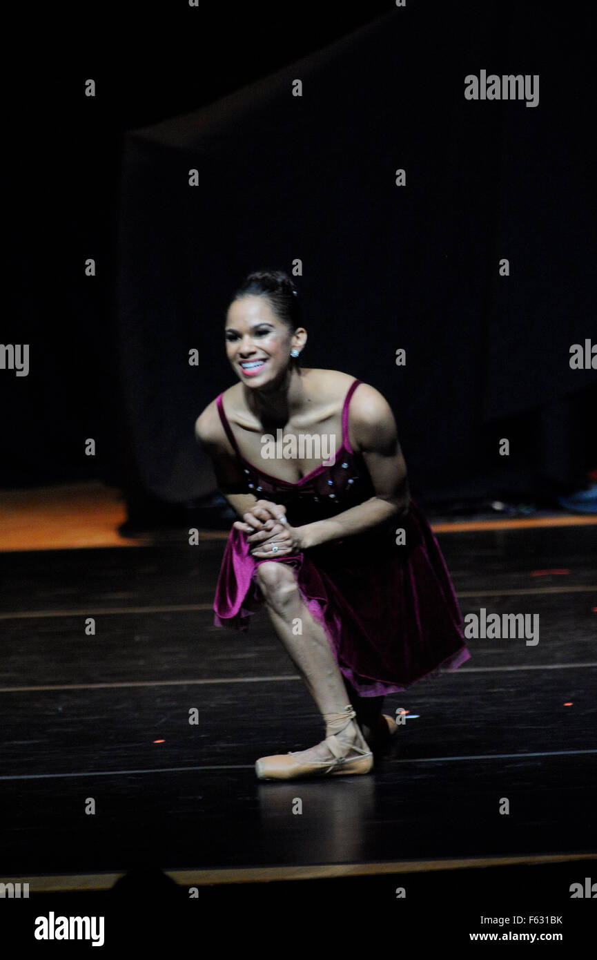 Philadelphia, Pennsylvania, USA. 11th Nov, 2015. MISTY COPELAND ...