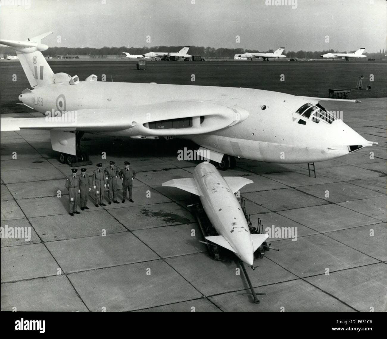 1972 - Victor Bomber with Blue Steel supersonic guided missile ...