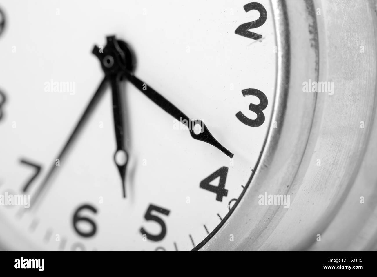 Closeup of classical clock face Stock Photo - Alamy