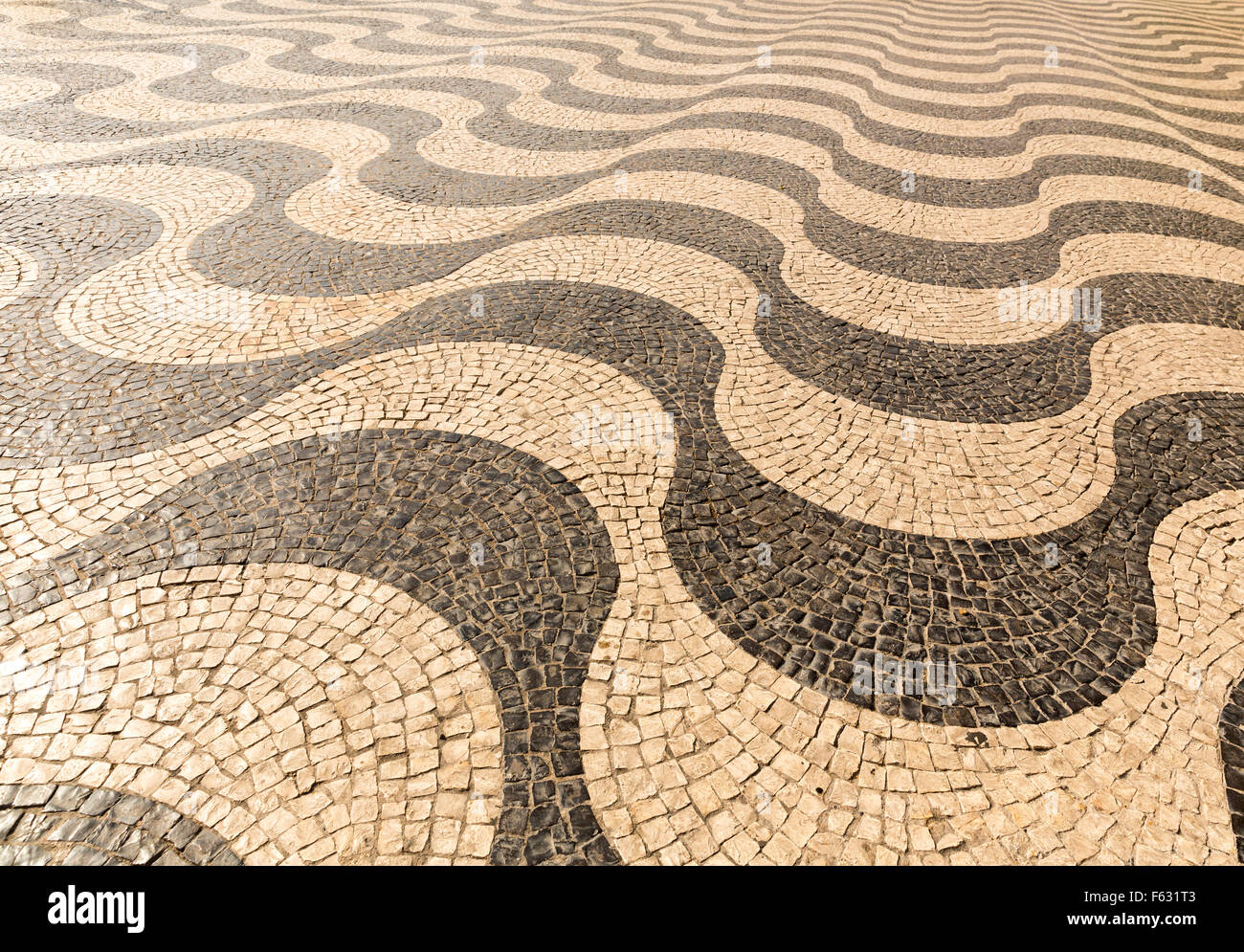 Paved road with black and white pattern background Stock Photo - Alamy