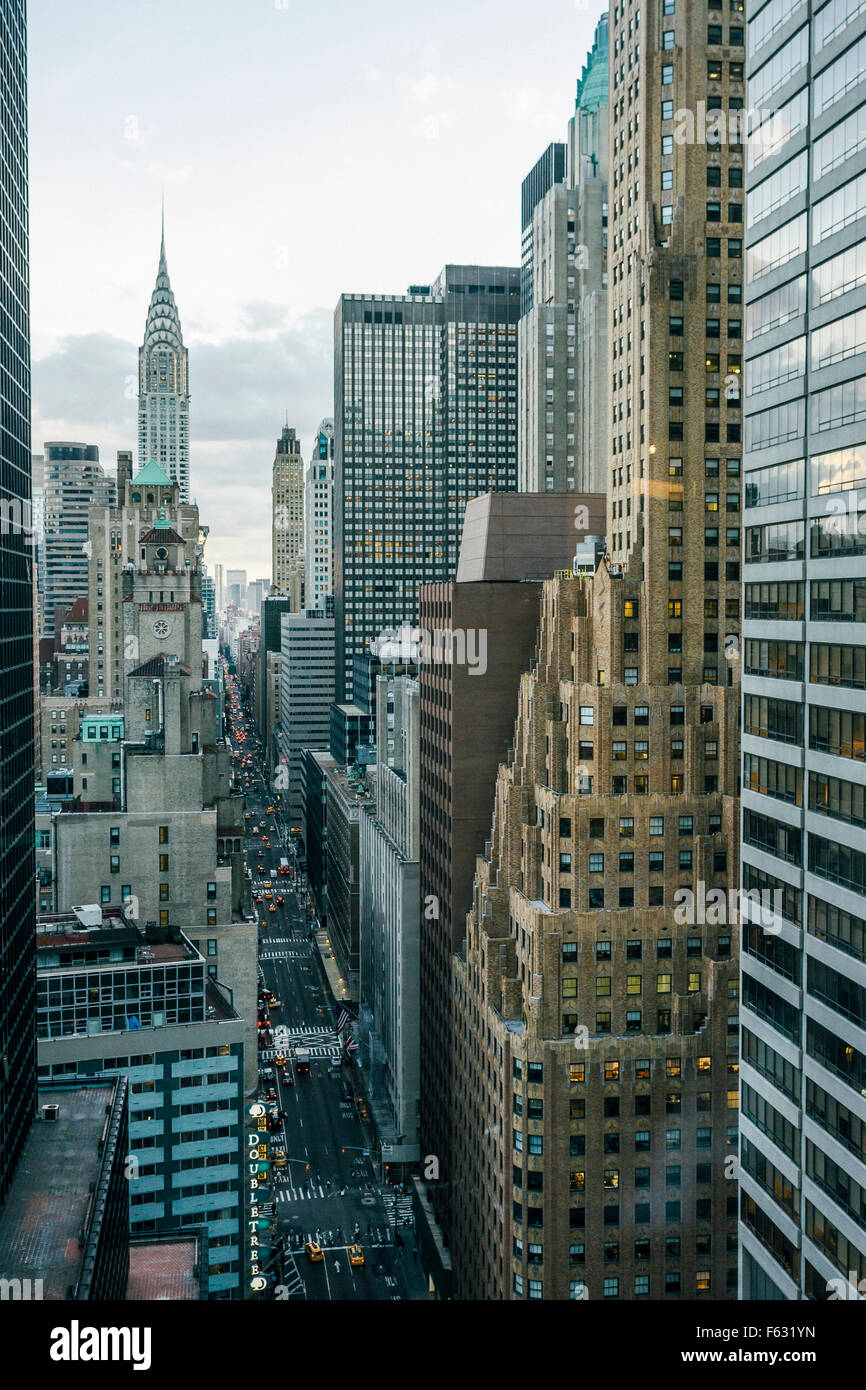Midtown Manhattan office buildings Stock Photo - Alamy