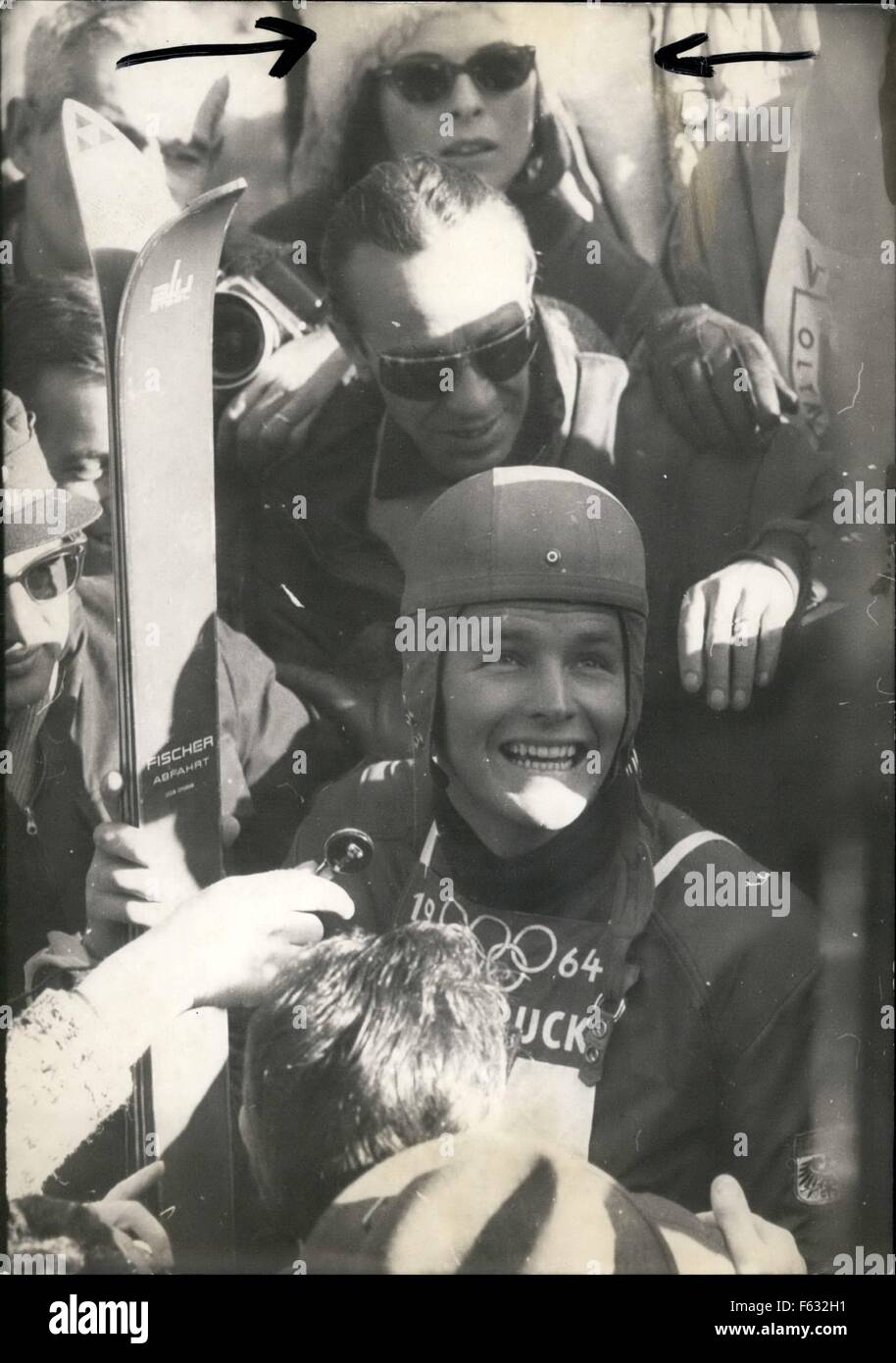 1964 - Innsbruck - Winter Olympics - 1964 Skiing - Mens Downhill Race ...