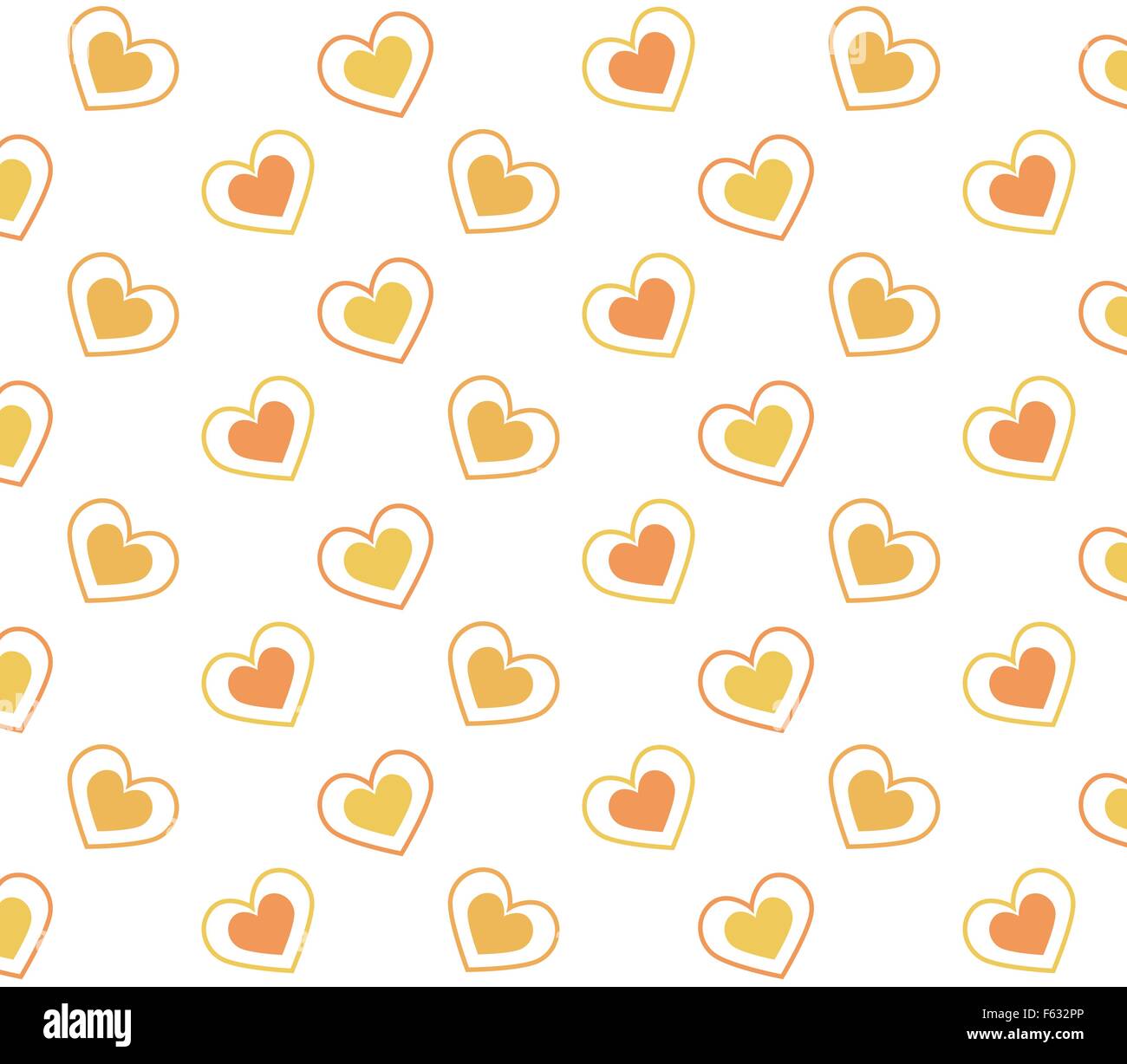 Romantic pattern with hearts. Vector illustration. Background Stock ...