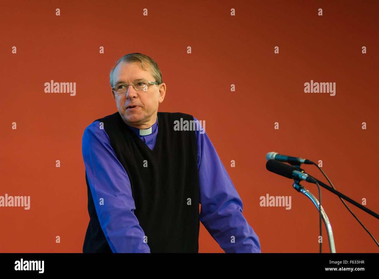 Rt Revd Paul Butler speaking at conference Stock Photo - Alamy