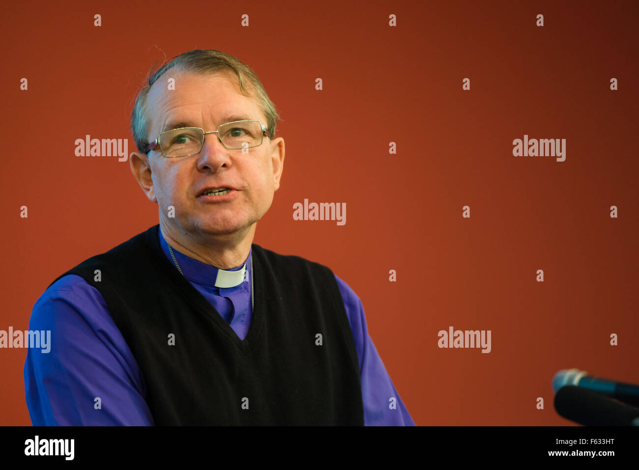 Rt Revd Paul Butler speaking at conference Stock Photo - Alamy