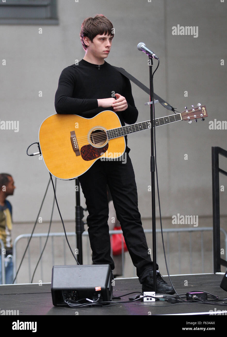 Jake Bugg outside the BBC in London, 2014 Stock Photo - Alamy