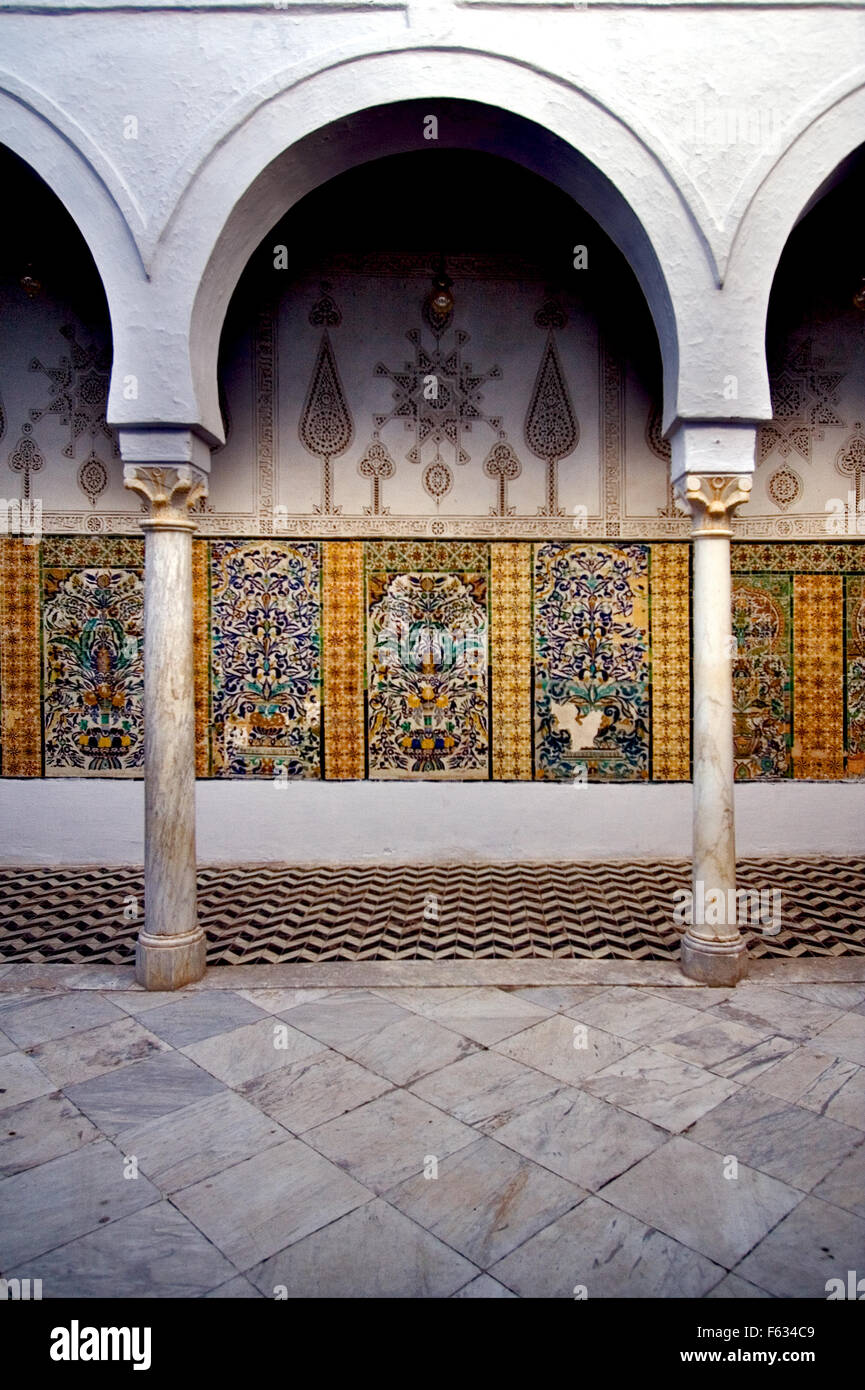 door and bow Great Mosque of Kairouan Tunisia the fourth most sacred ...