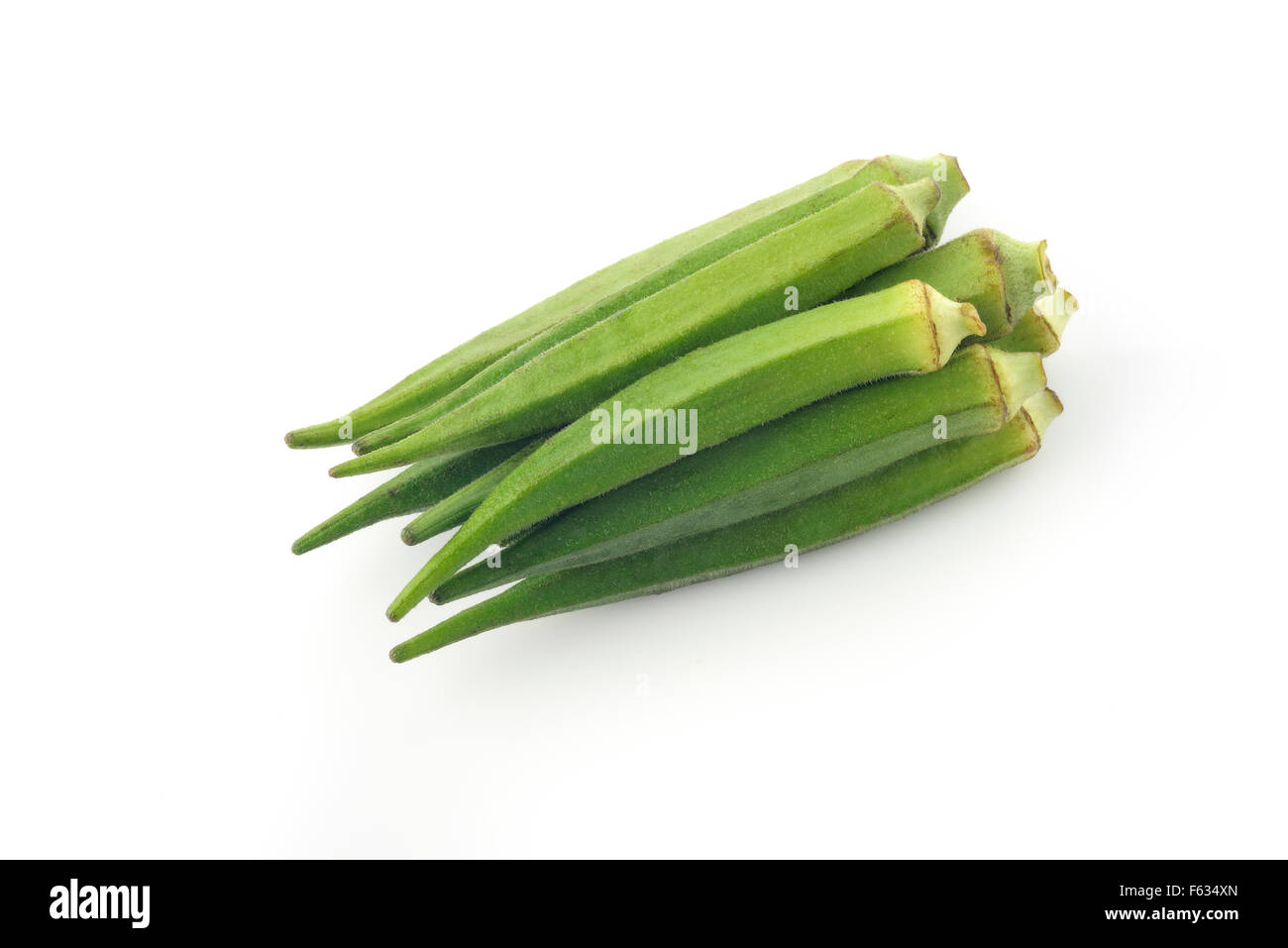 Okra pod hi-res stock photography and images - Alamy