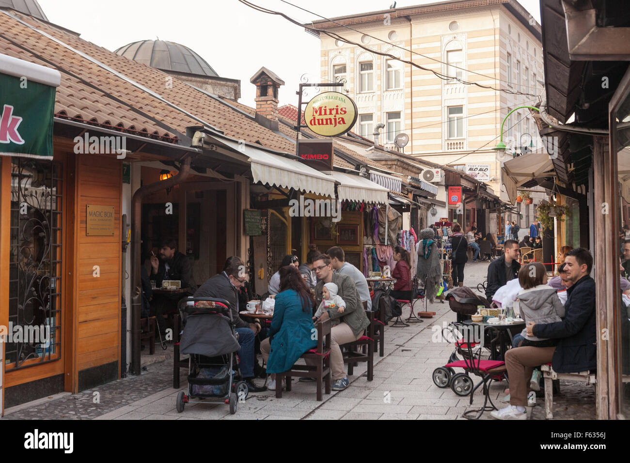 Bascarsija – Sarajevo’s Old Bazaar Stock Photo - Alamy
