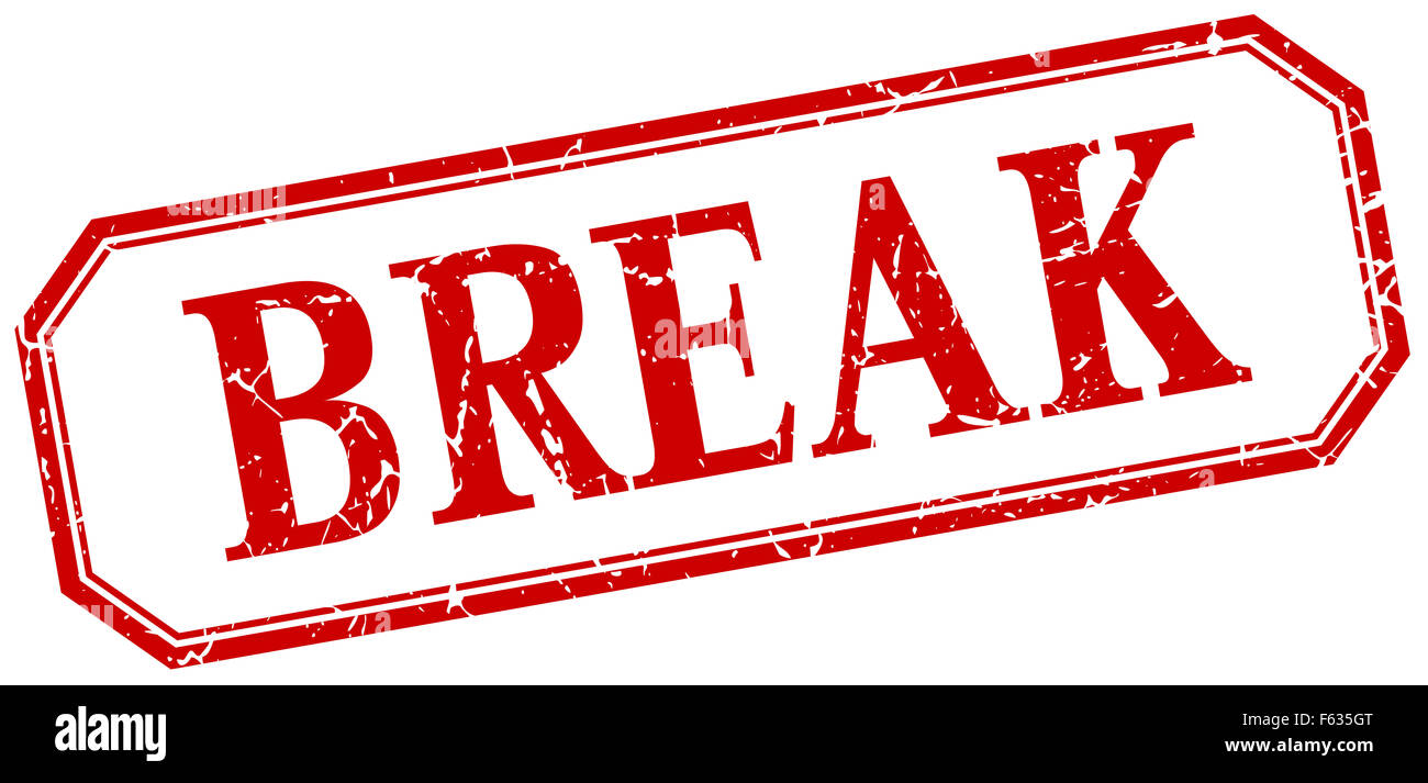 break square red grunge vintage isolated label Stock Photo - Alamy