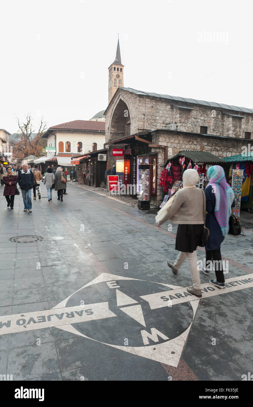 Bascarsija – Sarajevo’s Old Bazaar Stock Photo - Alamy