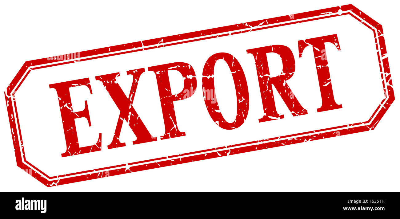 Export stamp square grunge hi-res stock photography and images - Alamy