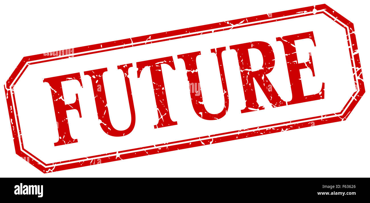 future square red grunge vintage isolated label Stock Photo - Alamy