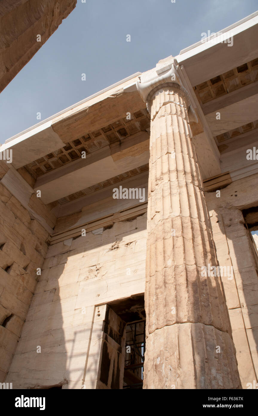 The Propylaea was built in 437 BC as the original entrance to the ...