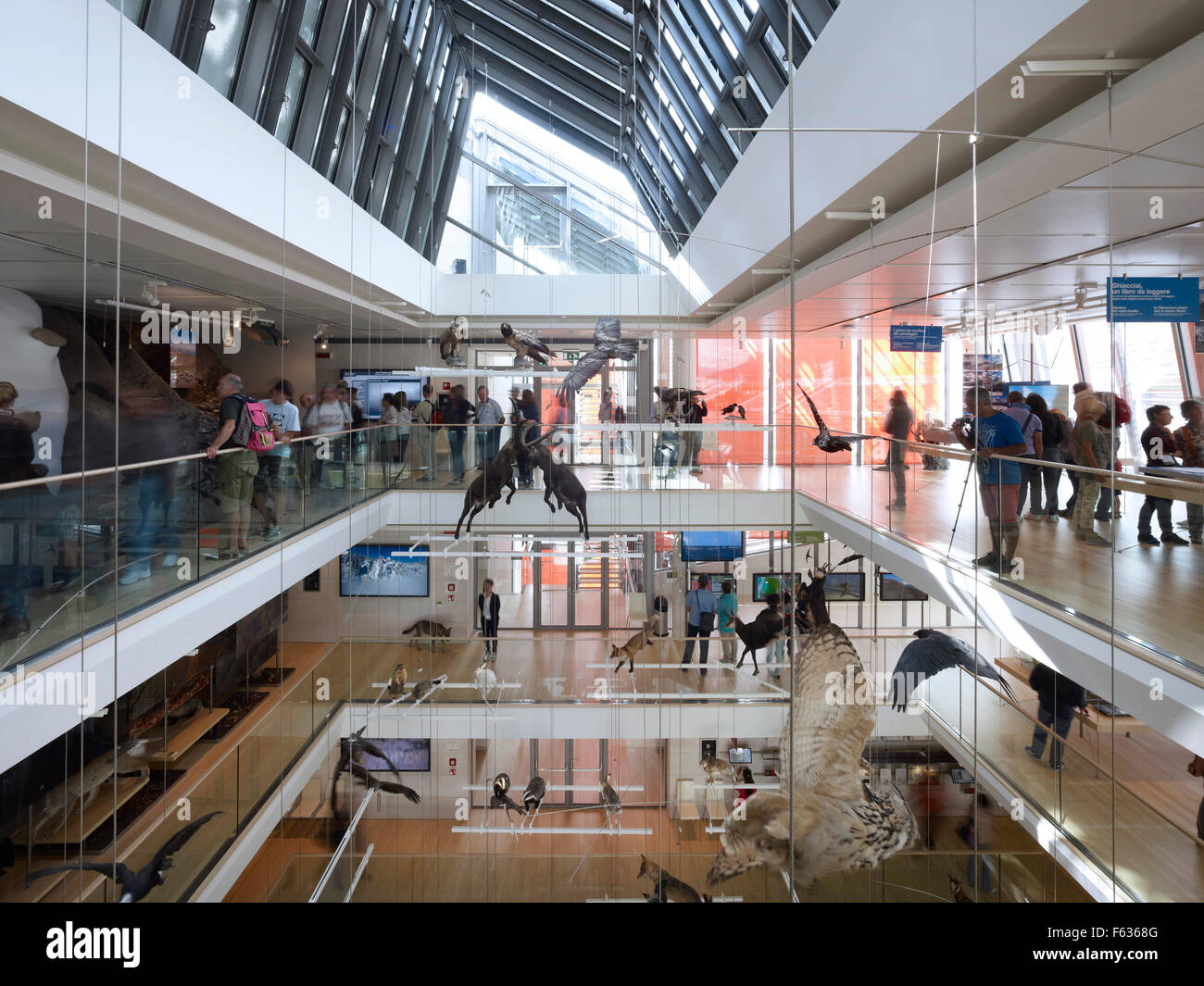 Elevated view full height atrium hi-res stock photography and images ...