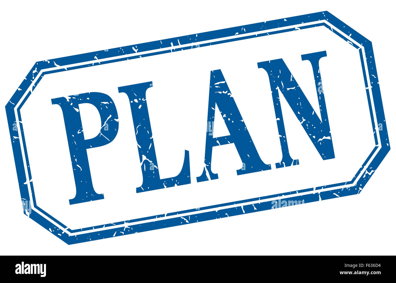 plan square blue grunge vintage isolated label Stock Photo - Alamy
