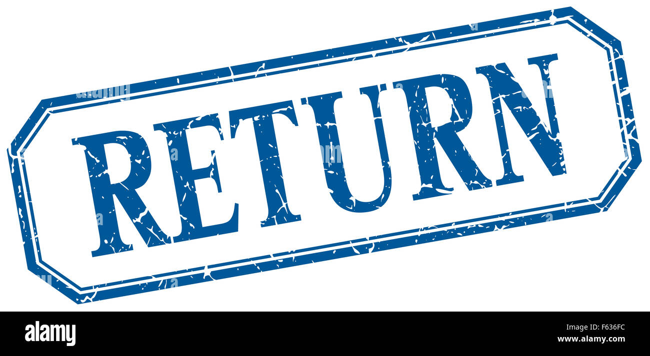 return square blue grunge vintage isolated label Stock Photo - Alamy