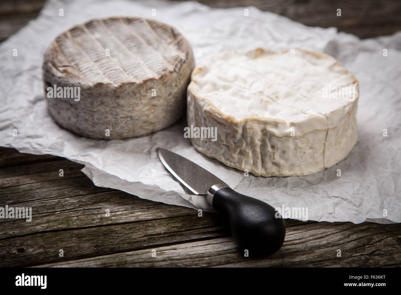 Soft french cheese Stock Photo - Alamy