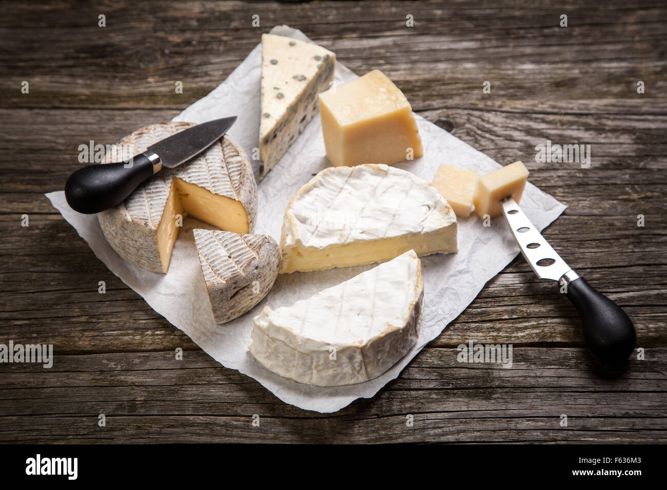 Soft french cheese Stock Photo - Alamy