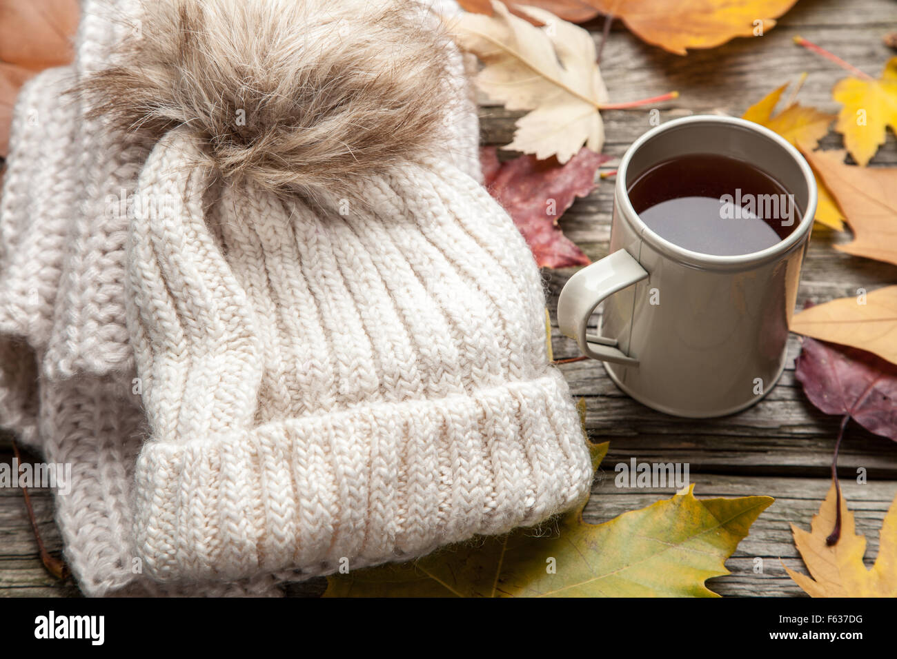 Vintage winter clothes accessories hi-res stock photography and images ...